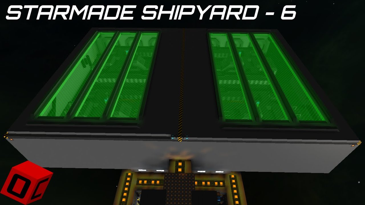 Starmade Shipyard 6 - Hangar Doors PT2 - YouTube