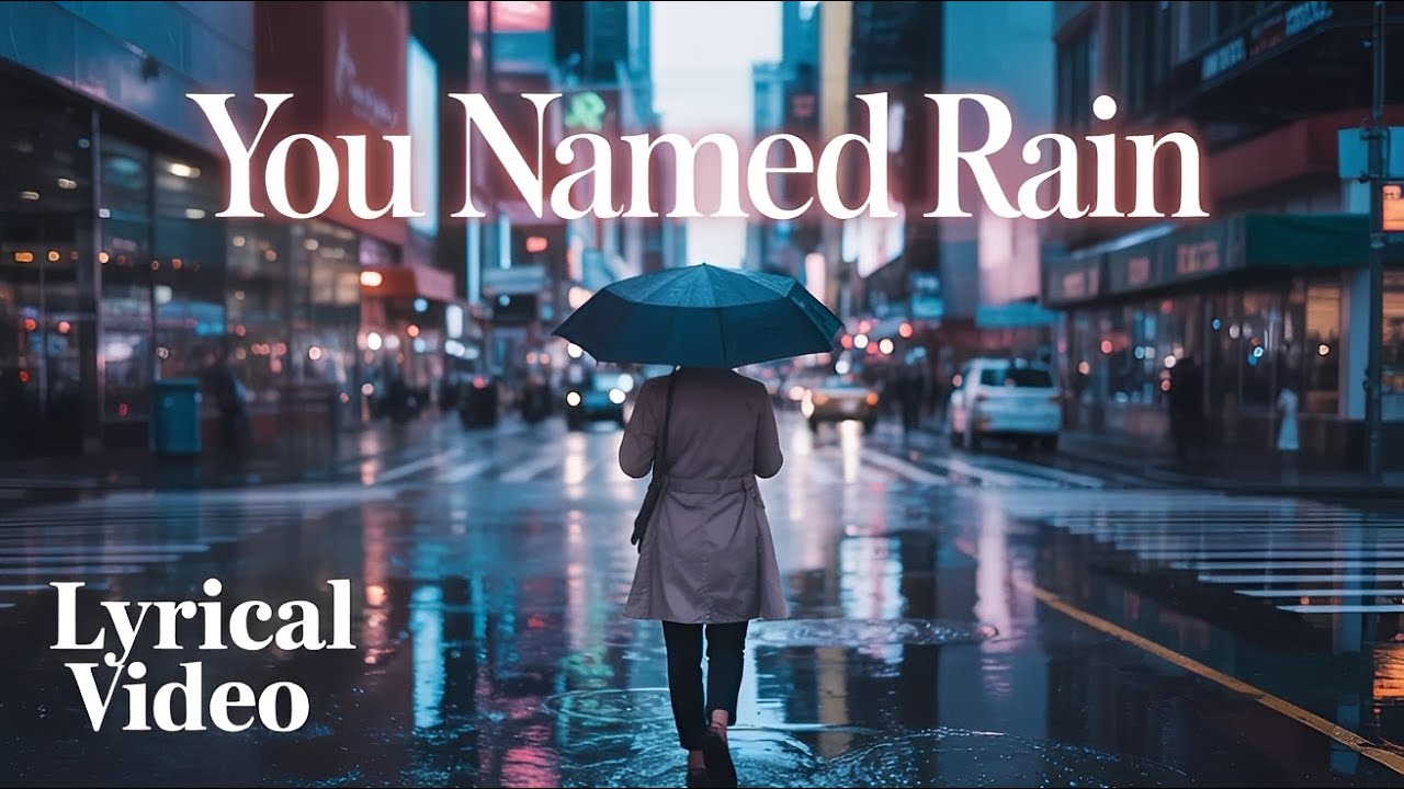 You Named Rain | Sad Piano Ballad | Harmonix Lyrical Video - YouTube
