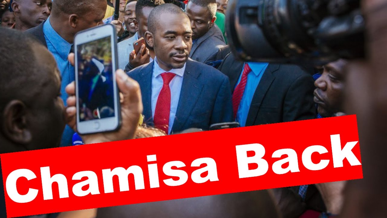 WATCH LIVE; GOOD TIMING? Chamisa Returns To Active Politics, CLAIM ...