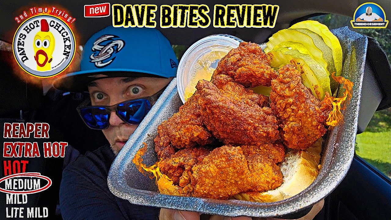 Dave's Hot Chicken® Dave's Bites Review! 🌶️🔥🐔 | Better Than Chick-fil-A ...