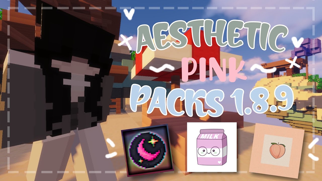 BEST 32x pink pvp texture packs | bedwars 1.8.9 ( RE-UPLOAD with better ...