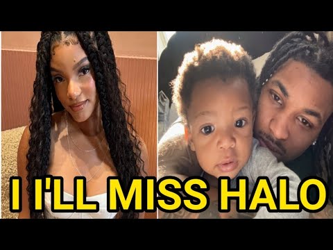 Halle Bailey Rush Home After Work To Prepare Halo To Go Spend Time With His Dad Ddg - YouTube