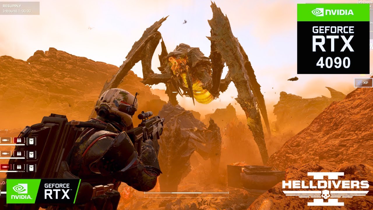 HELLDIVERS 2: R-36 ERUPTOR on RTX 4090 24GB (4K Maximum Graphics) - YouTube