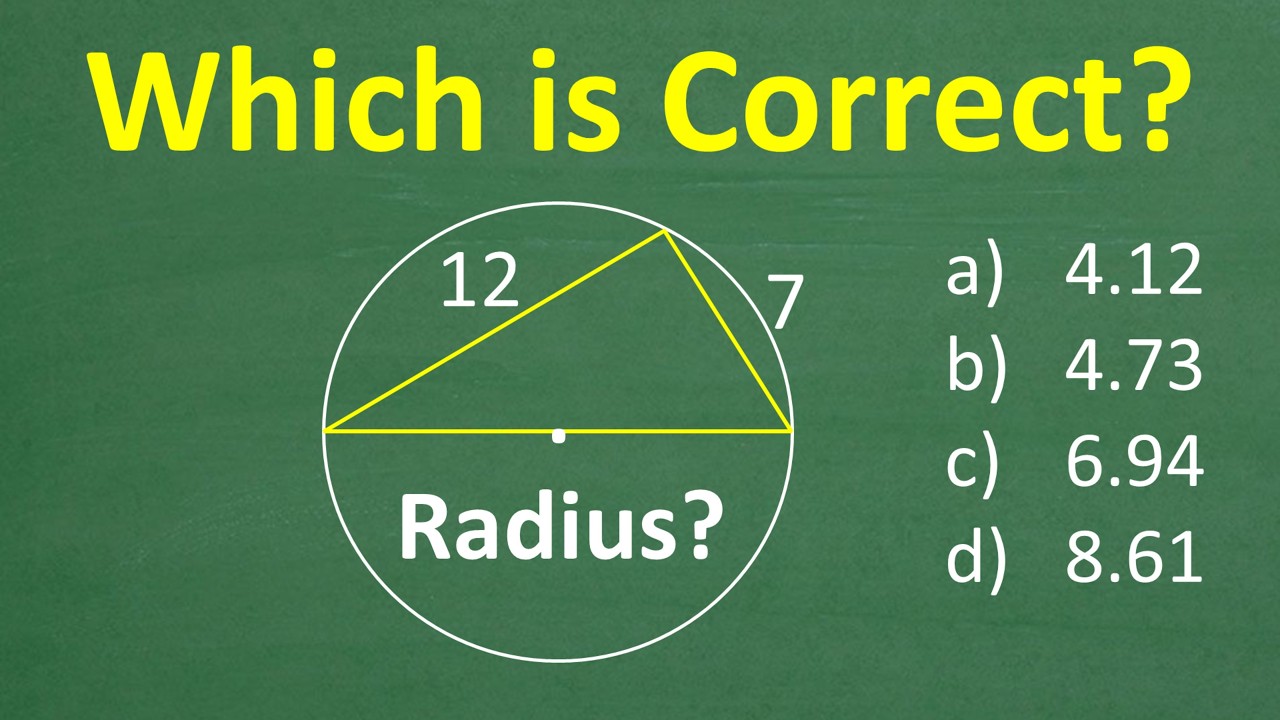 This Geometry Problem Tricks Many Students! Can You See How To Solve It ...