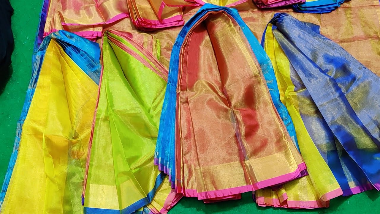 Purandhi Uppada Tissue Pure Pattu Rs. 2000 - YouTube