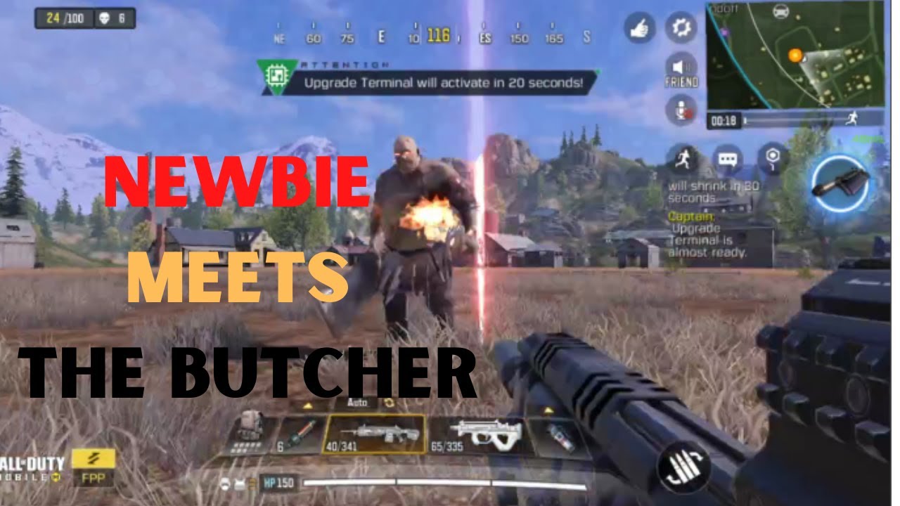 Funny COD Mobile Moments | Newbie Meets The Butcher - YouTube