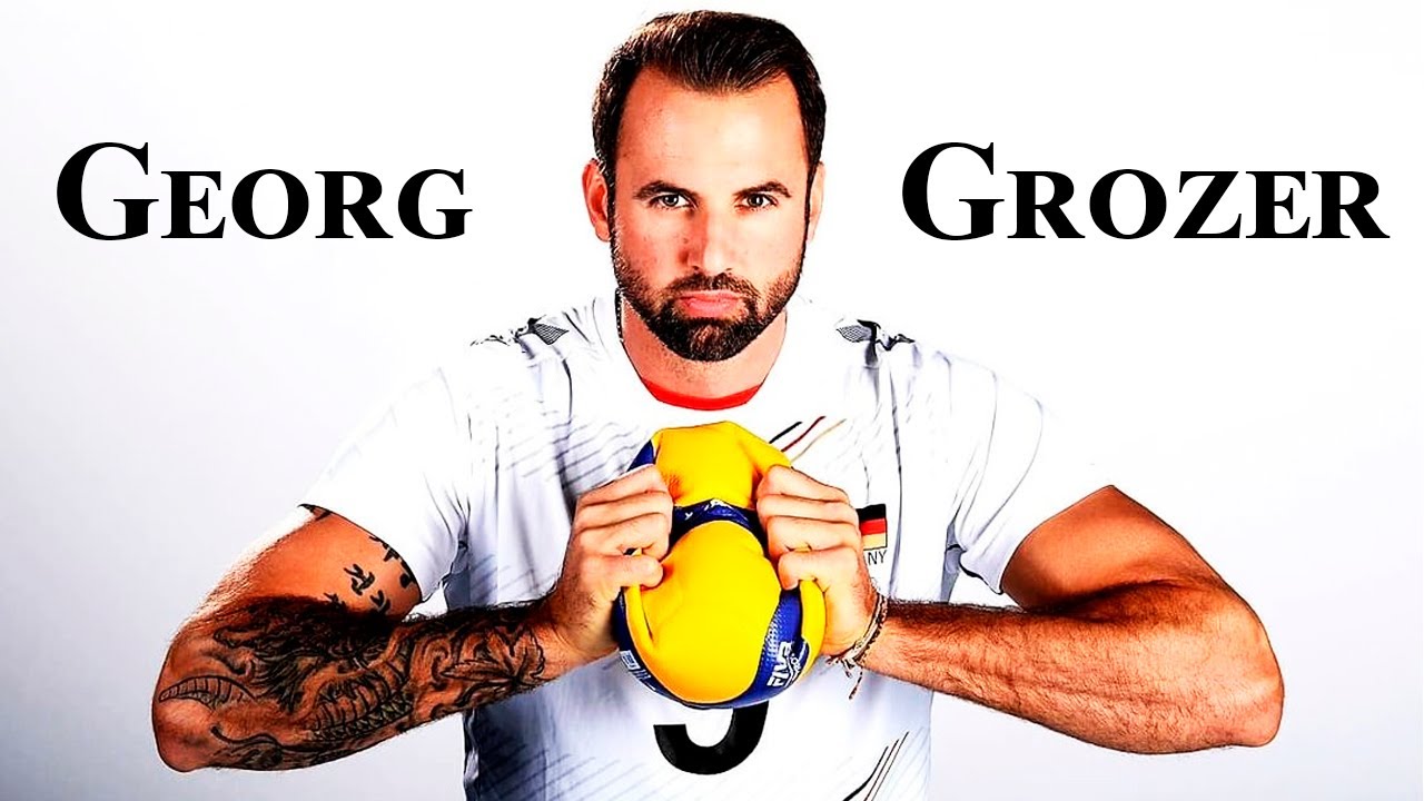 Georg Grozer - Powerful Volleyball Spikes - Monster Of The Vertical ...