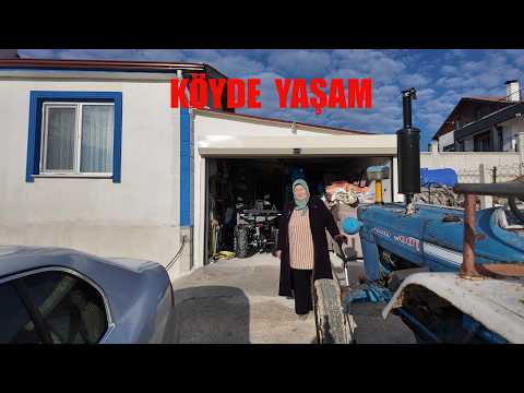KÖYDE YAŞAM ANKARADAN NELER GETİRMİŞİZ ARABADAN BOŞALTIYORUZ
