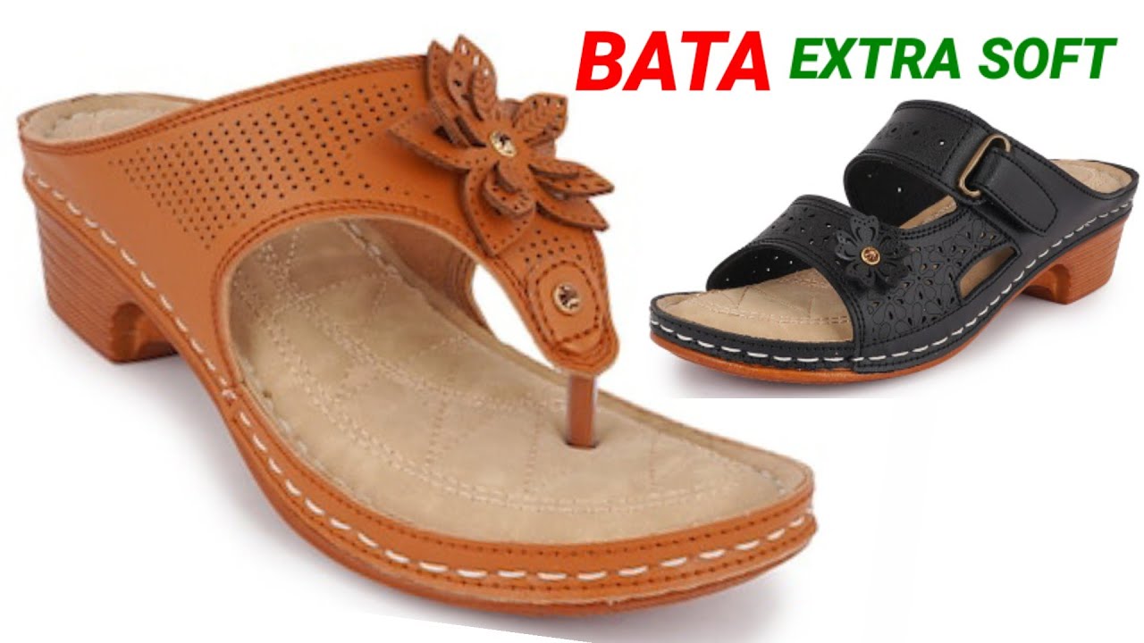 BATA EXTRA SOFT FOOTWEAR DESIGN : SANDAL SLIP-ON PUMP BELLY SHOES ...