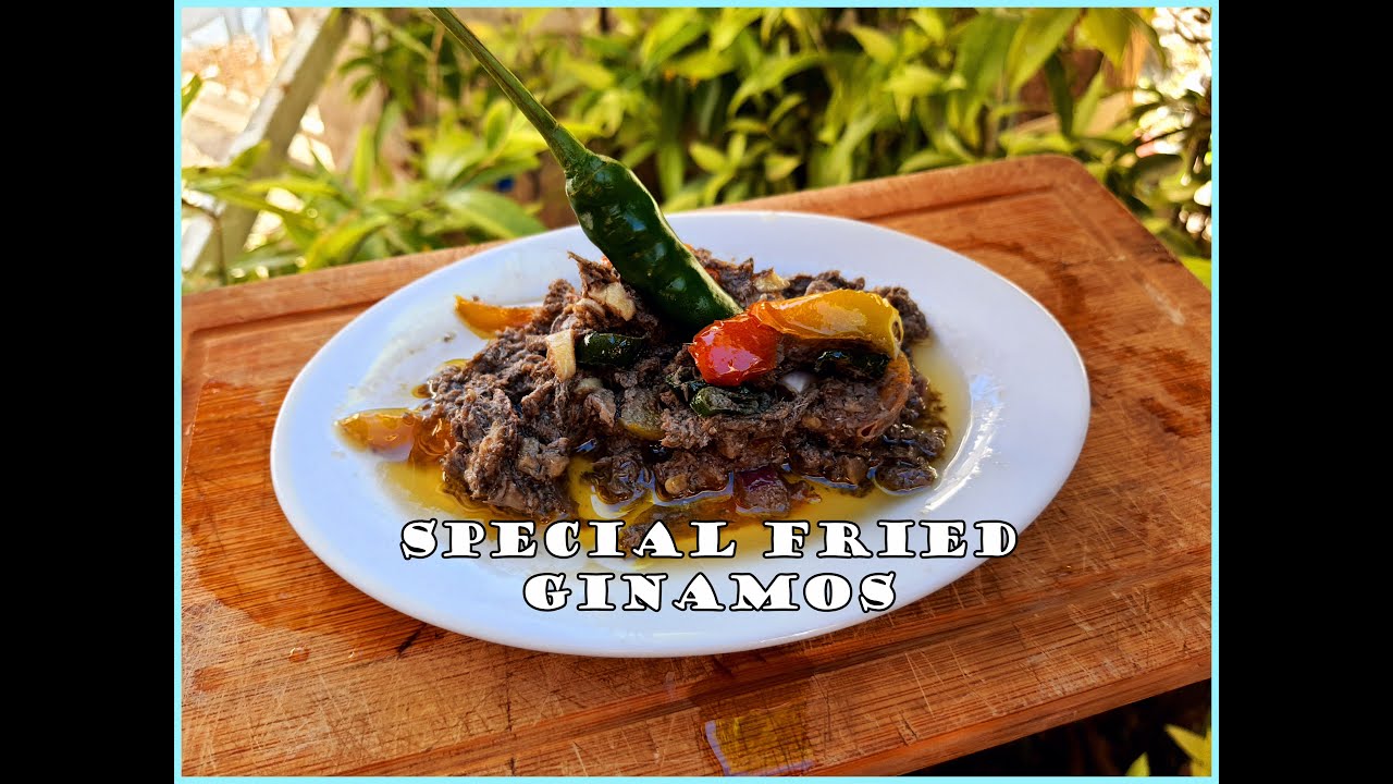 Let's Eat Special Fried Ginamos - YouTube