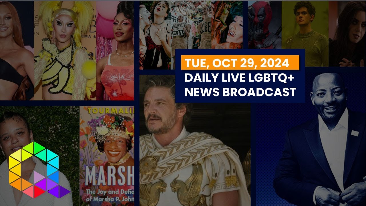 Tuesday, October 29, 2024 Daily LIVE LGBTQ+ News Broadcast | Queer News ...