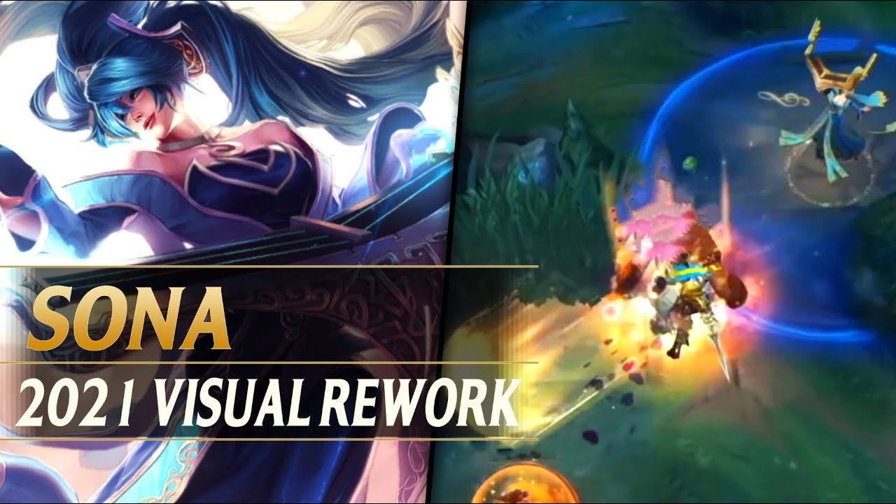 SONA VISUAL UPDATE REWORK 2021 - League of Legends - YouTube