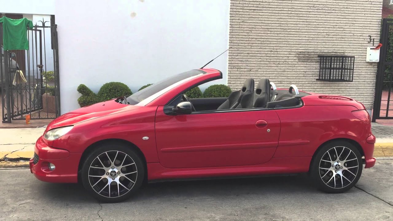 Peugeot 206cc RC Line 2007 - YouTube