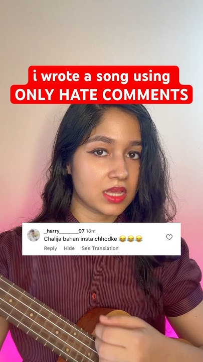 i wrote a song using ONLY HATE COMMENTS PT8 #bullying #bully #survivor - YouTube