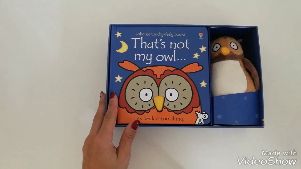 That's not my owl... book and toy - Usborne - YouTube