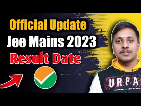 🛑Jee Mains 2023 Result Date Official Update - YouTube
