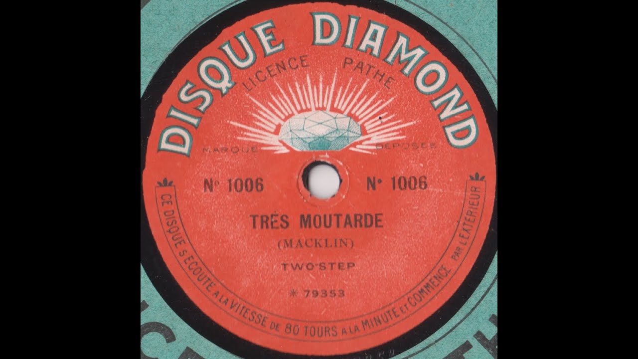 Orchestre Pathé " Très Moutarde " 1911 - YouTube