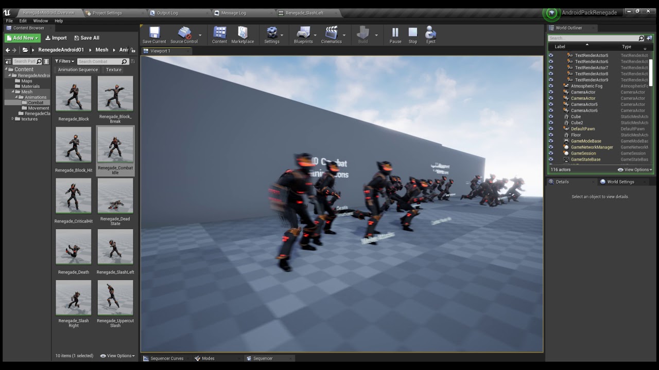 Renegade Animation Showcase - UE4 Marketplace - YouTube