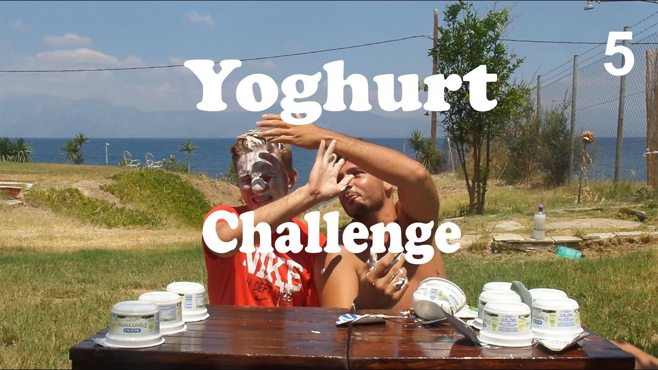 Yoghurt Challenge | Αλέξανδρος - YouTube