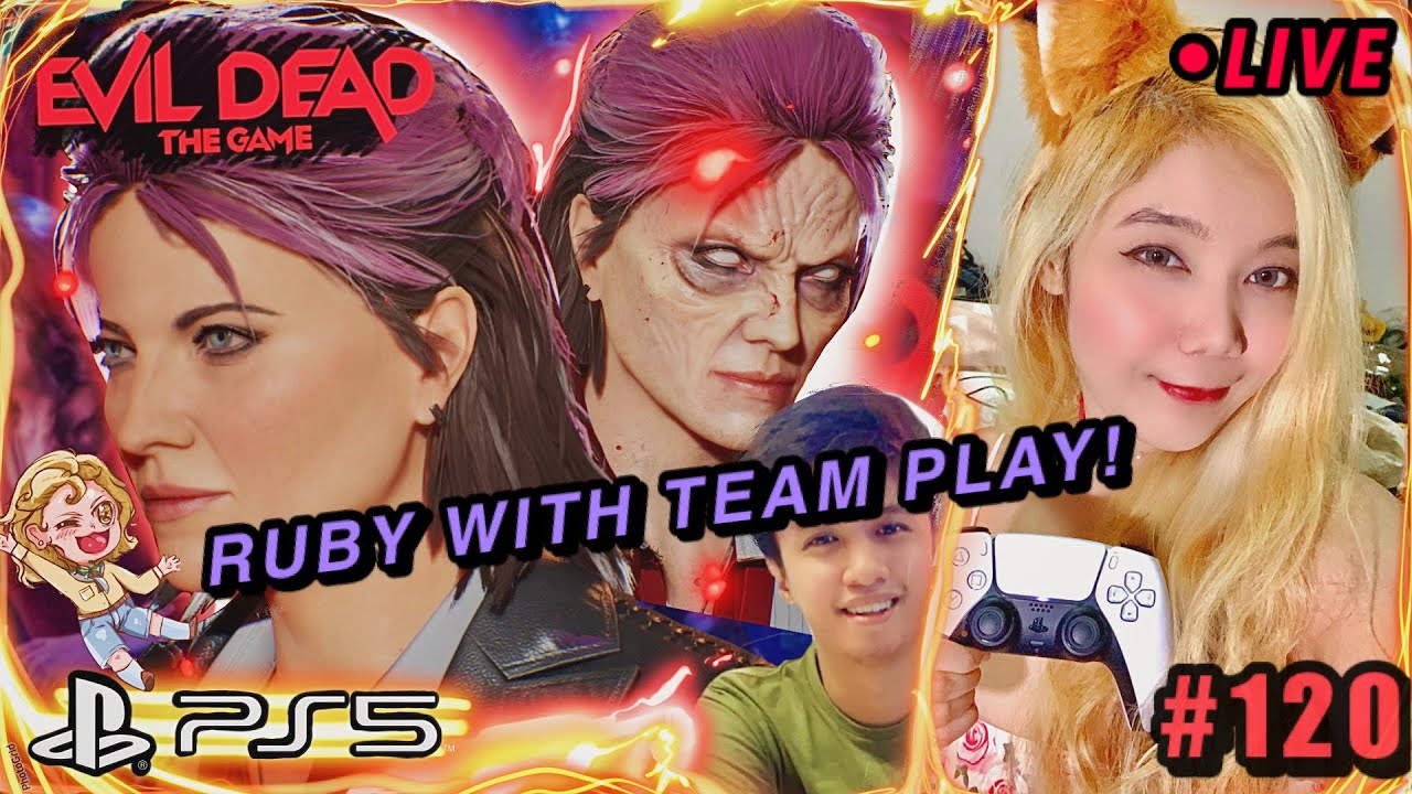 EVIL DEAD THE GAME [ PS5 ] - 120 - LEADER MAIN RUBY WITH TEAM PLAY ...