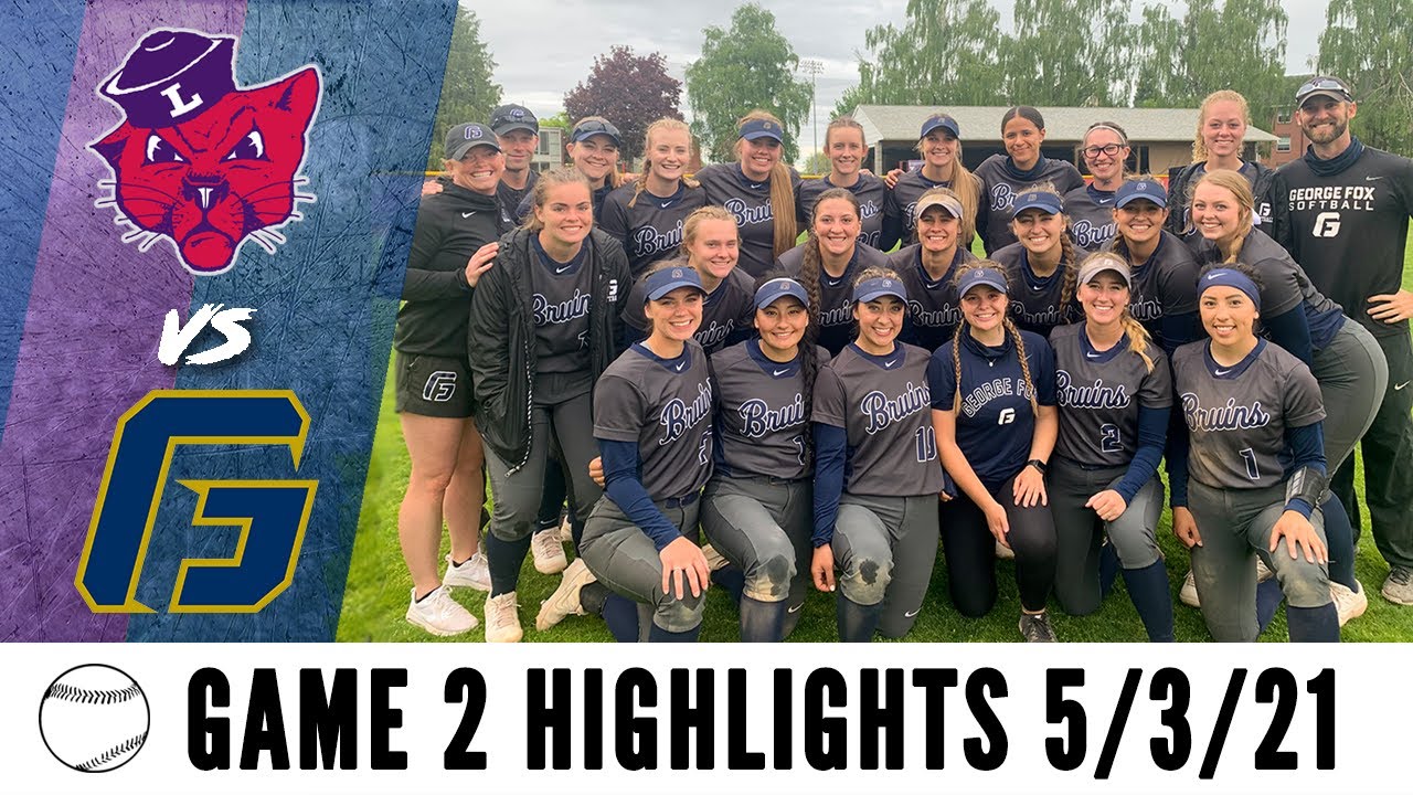 George Fox vs. #8 Linfield Game 2 Highlights // D3 Softball 2021 - YouTube