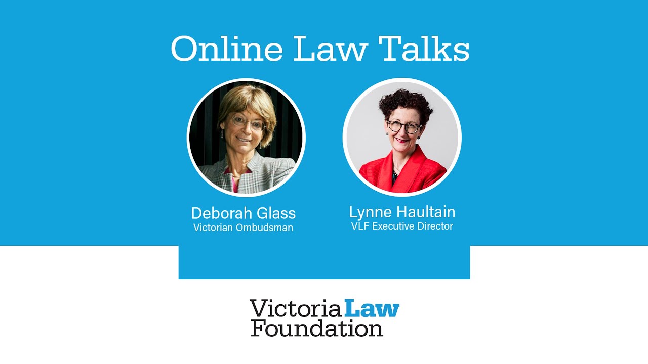 Online Law Talks - Deborah Glass, Victorian Ombudsman - YouTube
