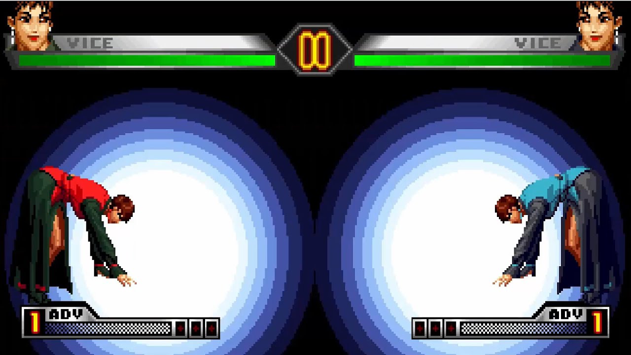 KOF 98 VICE MATURE IORI UM POWERS - YouTube