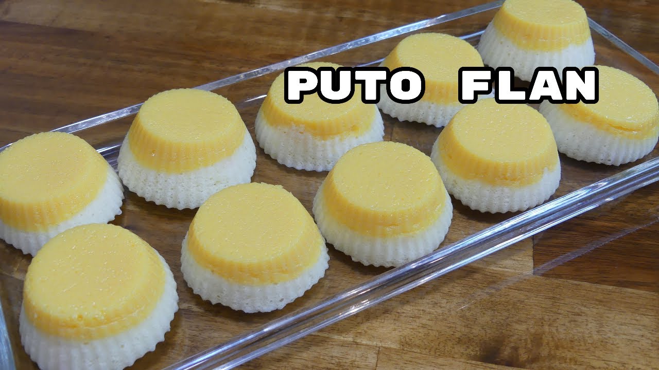 SUPER DELICIOUS SOFT PUTO FLAN | How to make soft Leche Puto Recipe ...