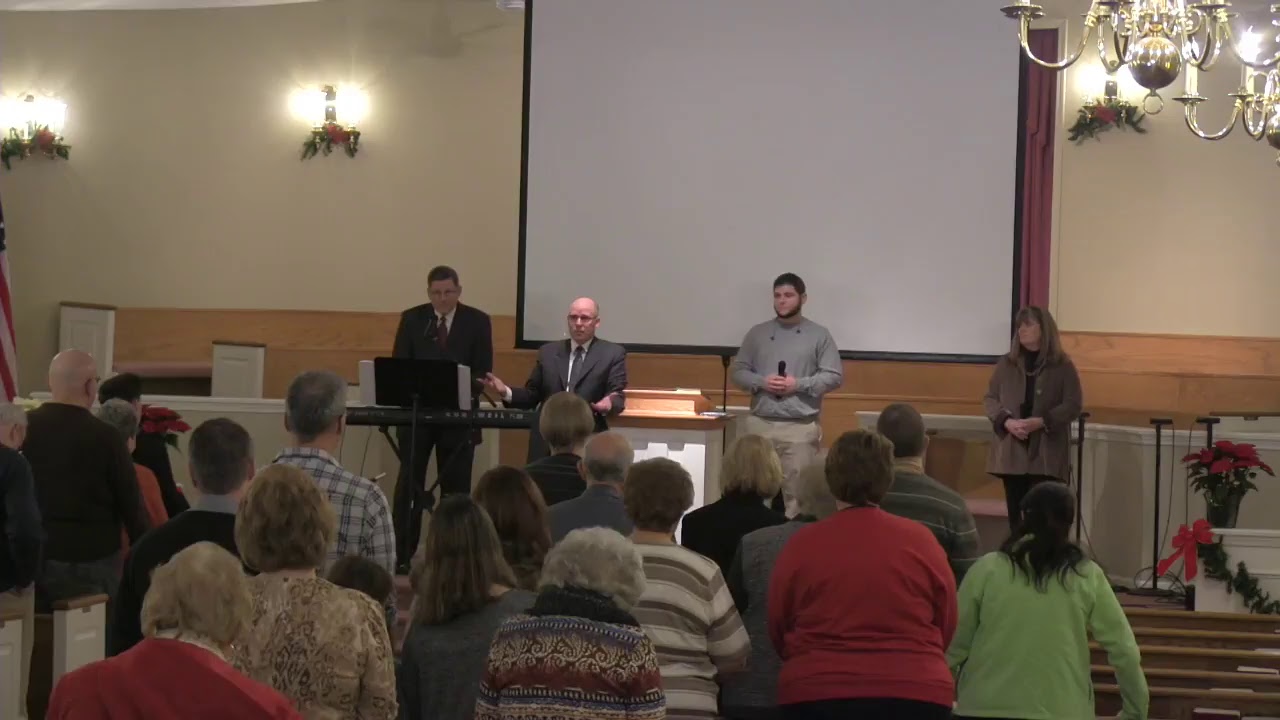 Millheim Baptist Church 1-7-2018 10:45 Service - YouTube