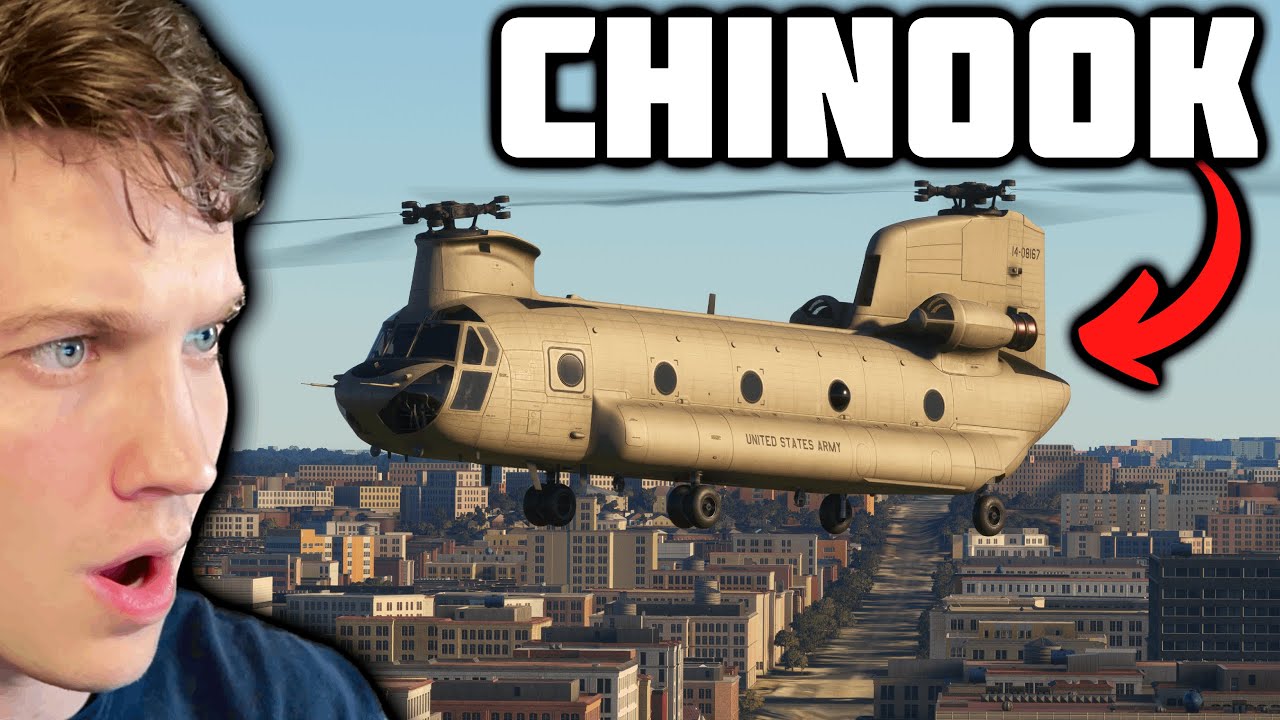 The Best Helicopter in Microsoft Flight Simulator? CH47 Chinook - YouTube
