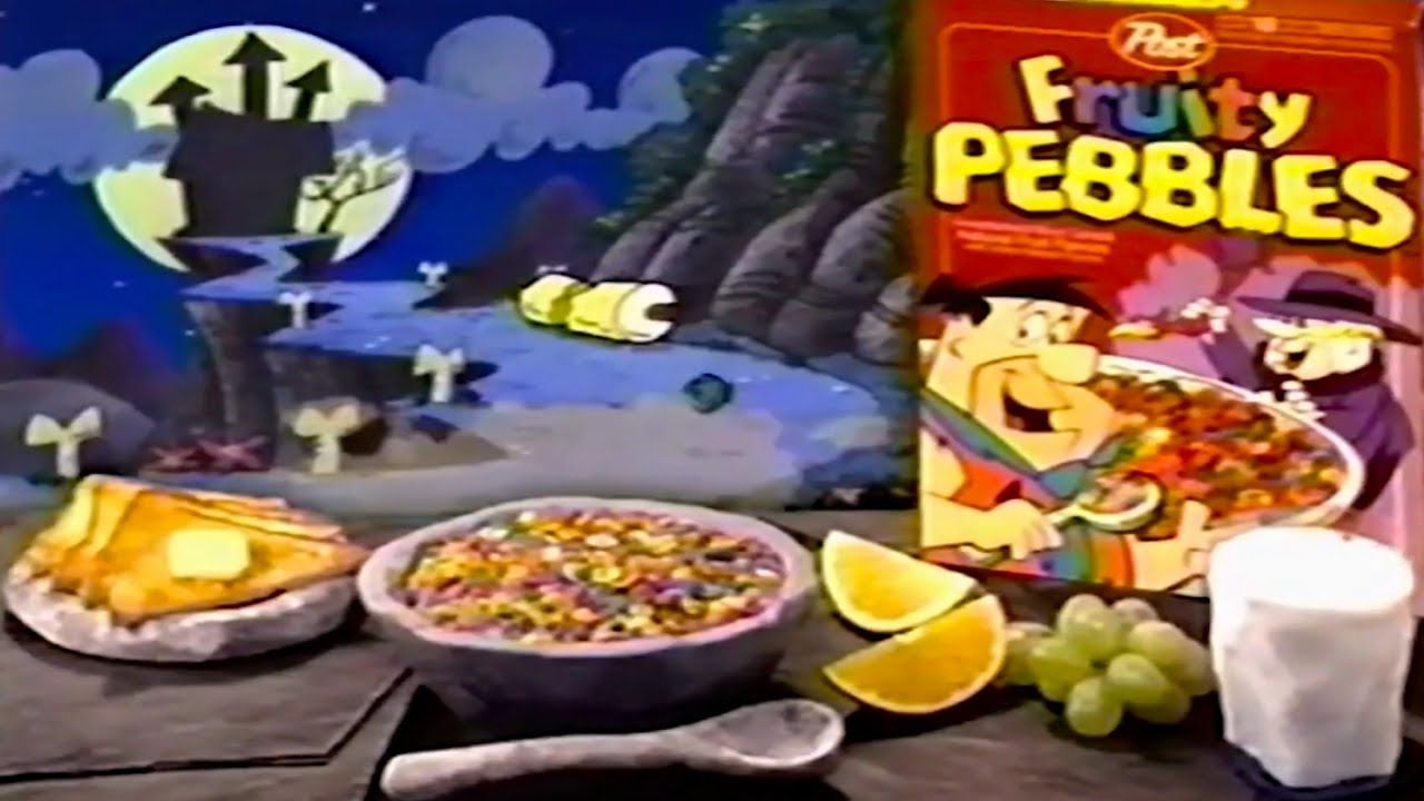 Fruity Pebbles Halloween Commercial (1995) HD - YouTube