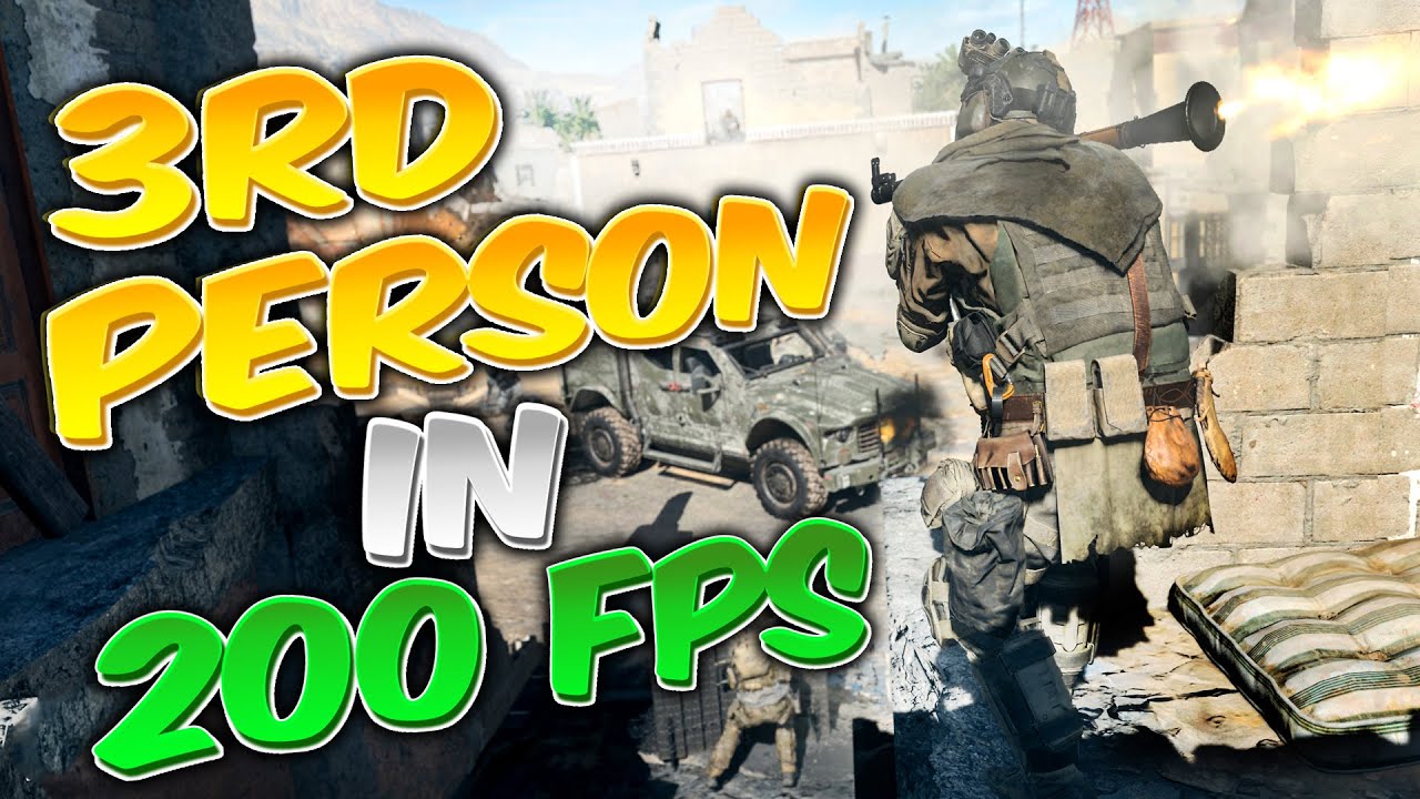 This is 3rd person in 200 fps in Warzone 2 🔥 (Third Person MW2) - YouTube