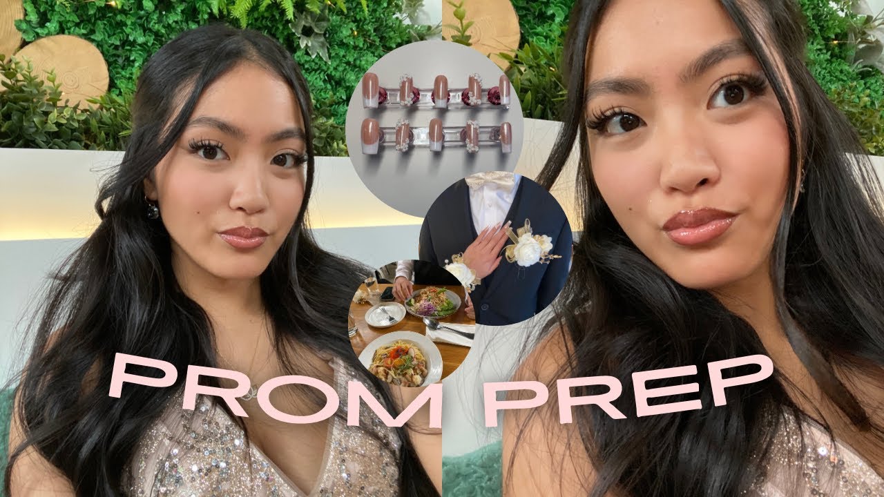 PROM PREP | nails, shopping & more! - YouTube