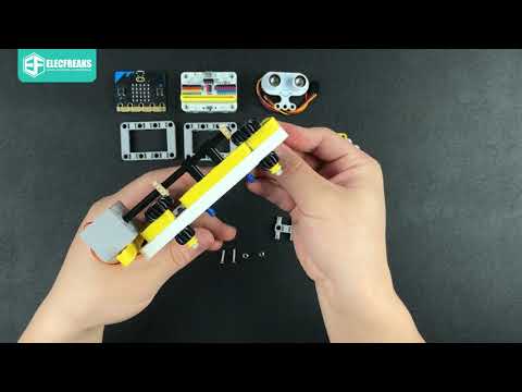 Wonder Building Kit for microbit Case 09: Automatic Doors - YouTube
