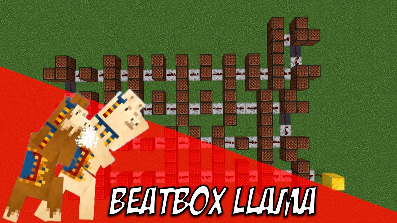 Note Block Universe: Beatbox Llamas | Como Tocar no Minecraft! - AtmBr ...