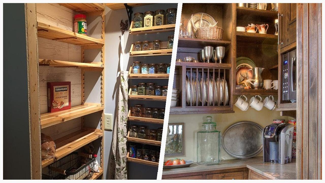 75 Rustic Kitchen Pantry Design Ideas You'll Love 😊 - YouTube