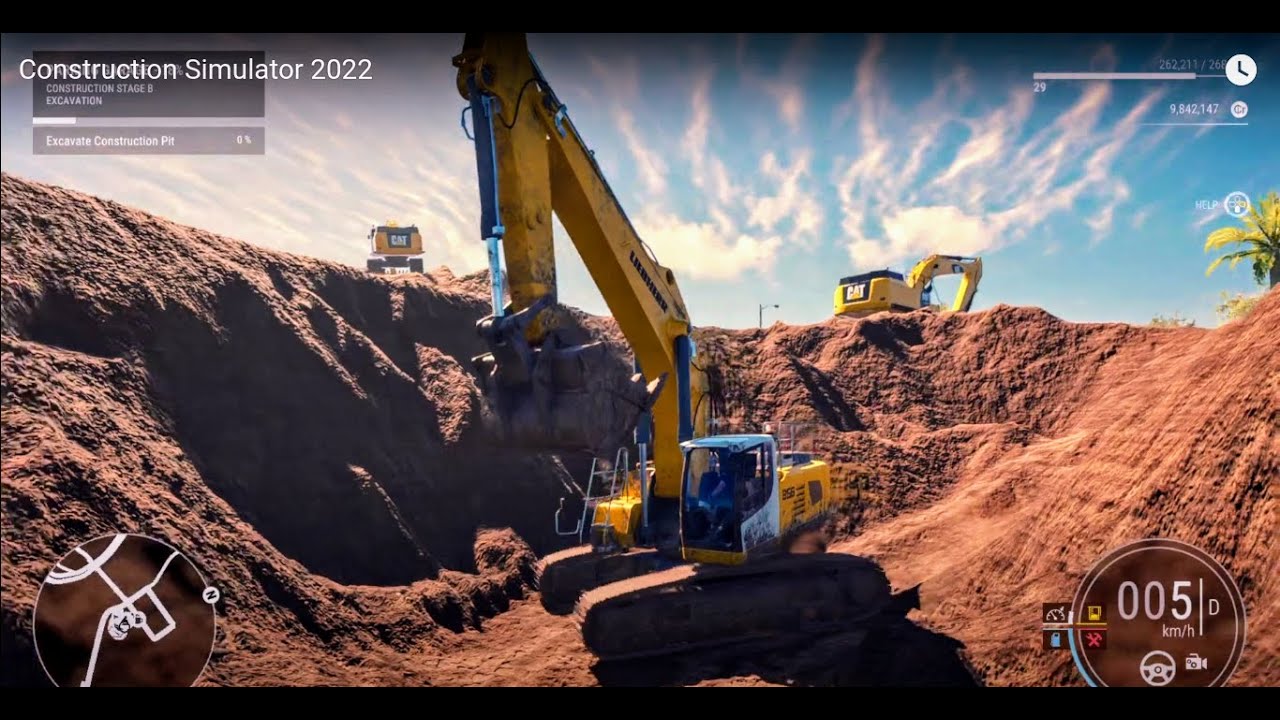 Construction Simulator 2022 Excavation - YouTube
