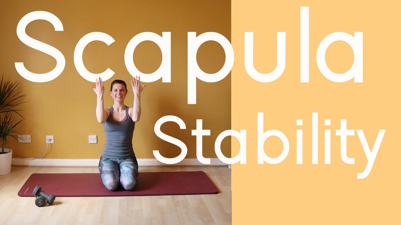 Scapula Stability | Fix your Shoulder Blade Pain - YouTube