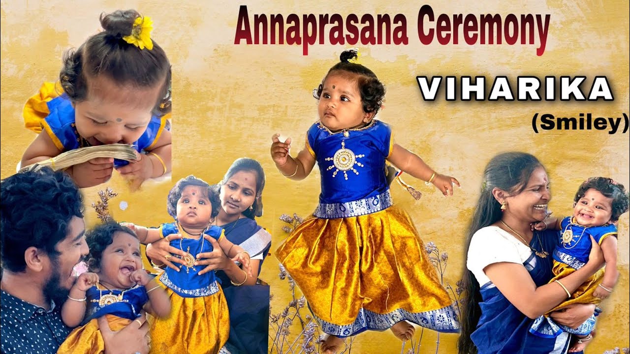 Viharika Annaprasana Ceremony|| Smiley baby Vsk Family||2022 # ...