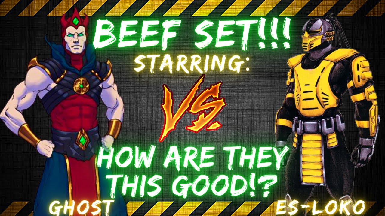 BEEF SET ft. Ghost vs Es-Loko! | HOW ARE THEY THIS GOOD!? - YouTube