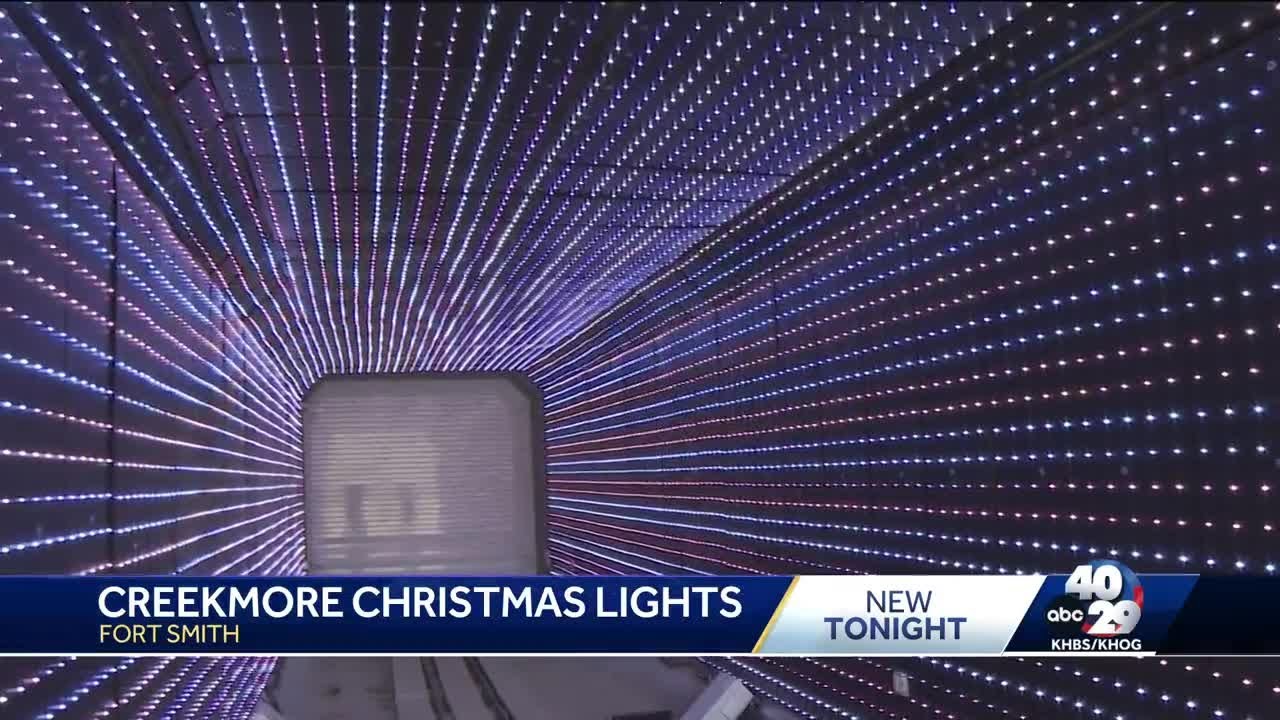 Creekmore Park in Fort Smith starts annual Christmas light celebration ...
