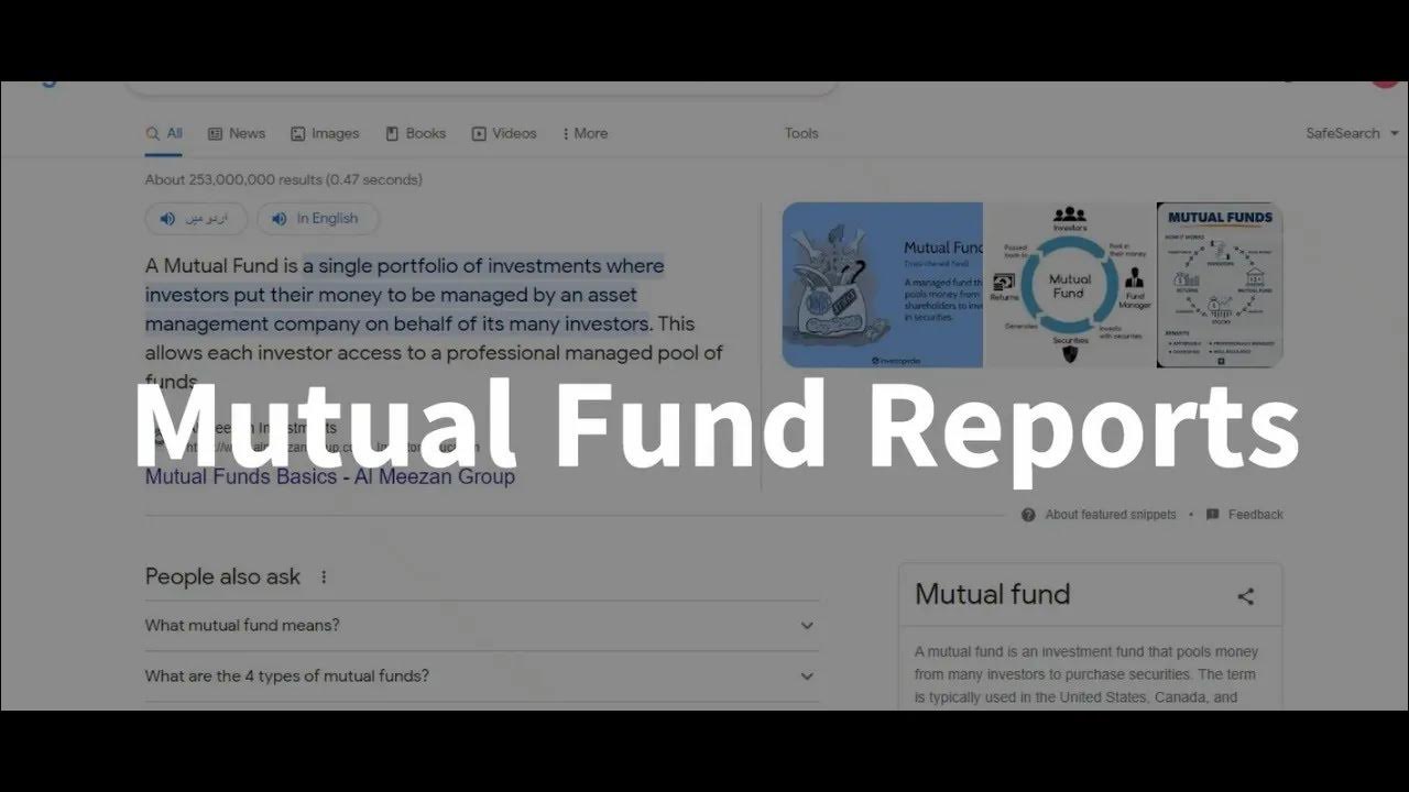 Mastering Mutual Fund Analysis | How to Analyze Mutual Funds Reports ...