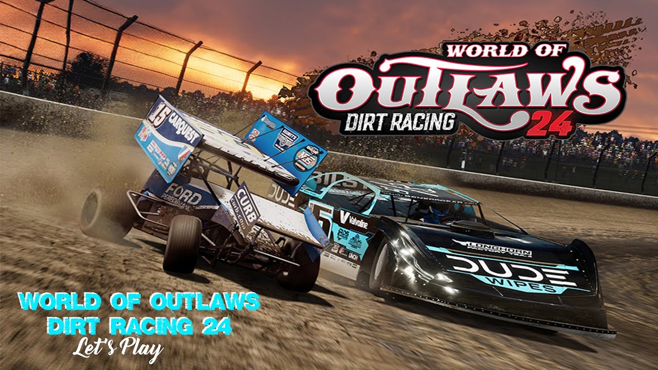 World of Outlaws Dirt Racing 24 Let's Play Career Mode Ep3 - YouTube