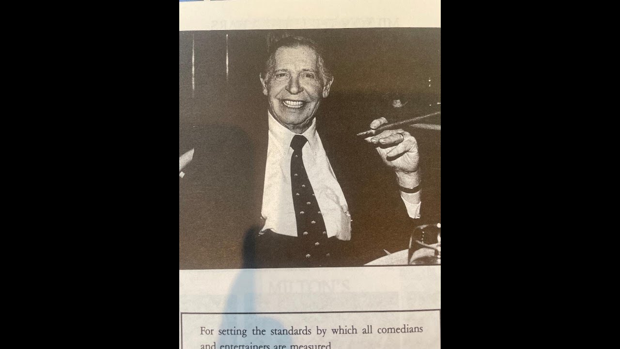 The New York Alumni Honor Milton Berle 1990 part 1 - YouTube