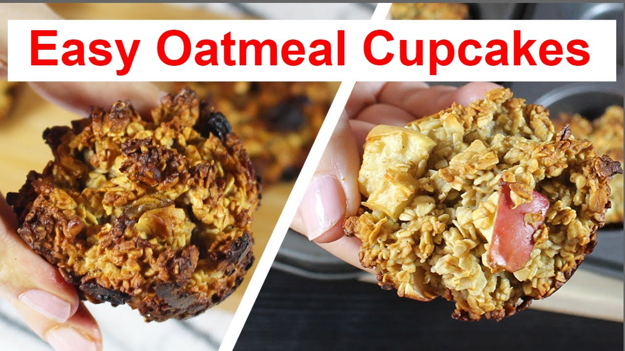 Easy Oatmeal Cupcakes - YouTube