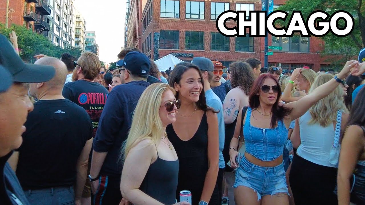 CHICAGO - TASTE OF RANDOLPH FESTIVAL ON SATURDAY | JUNE 15, 2024 | 4K ...