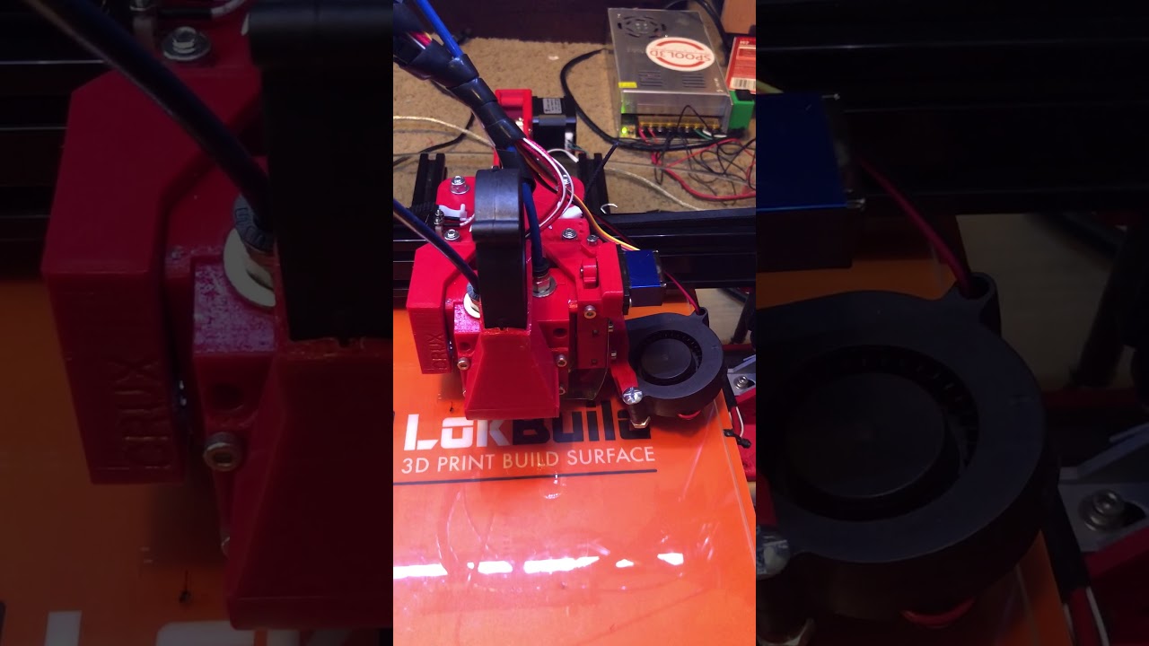 Switching Dual extruder nozzle - YouTube
