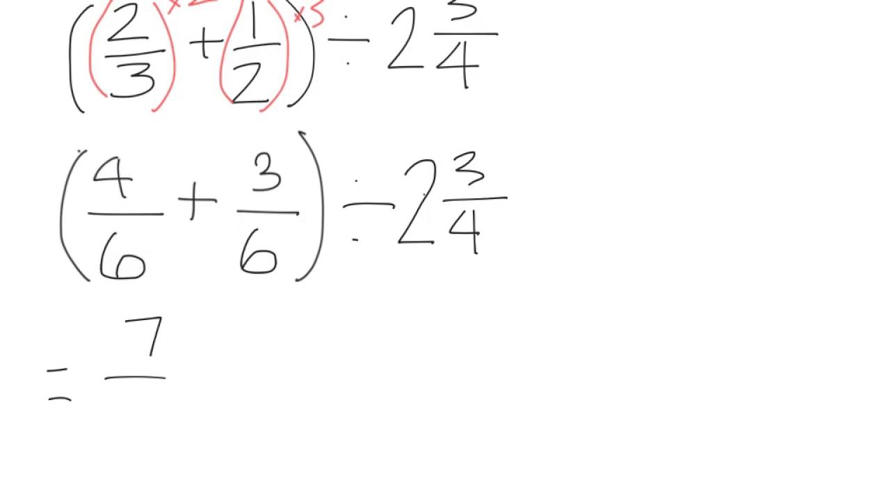BEDMAS Fractions YouTube bedmas-fractions-youtube