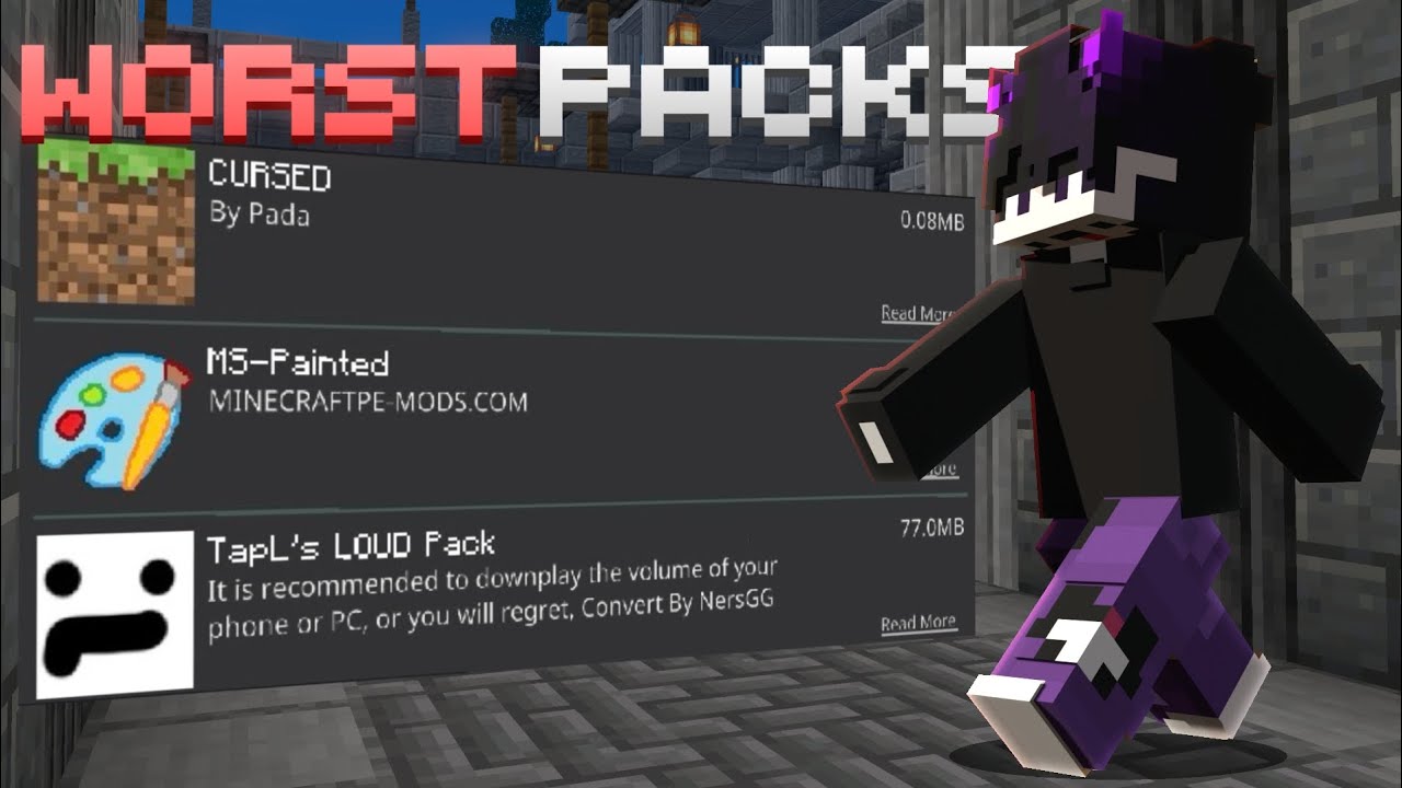 I used the Worlds Worst Texture packs to win Hive Bedwars - YouTube
