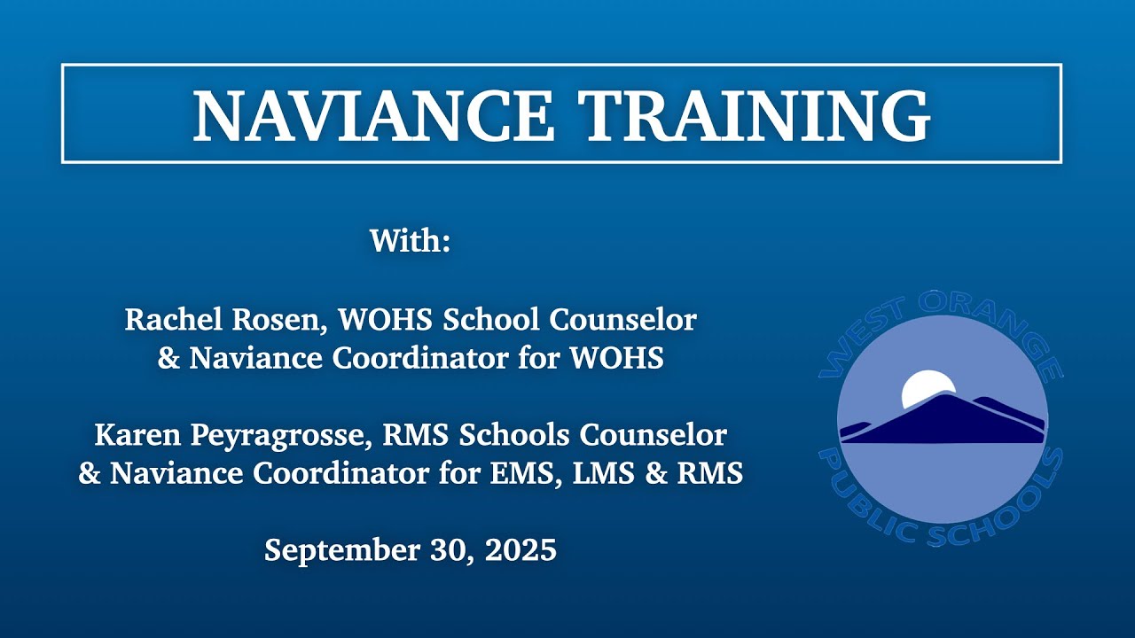 Naviance Training - September 30, 2025 - YouTube
